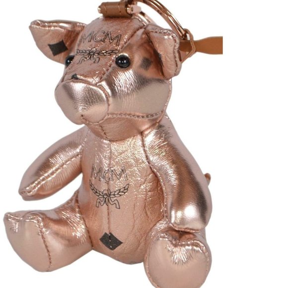 MCM | Accessories | New Mcm Zoo Leather Visetos Pig Key Chain Ring ...